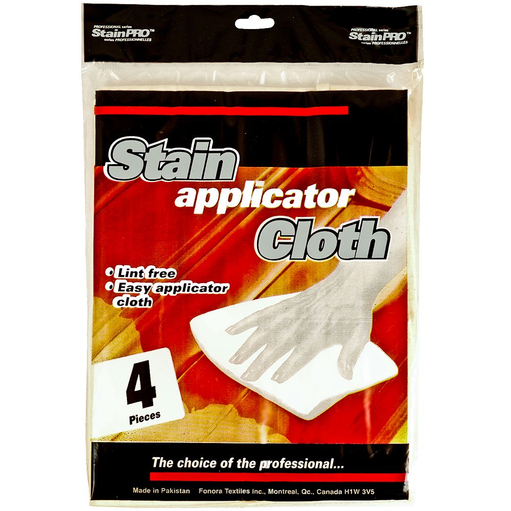 Stain Pro Stain Applicator Cloths (4-Pack) | The Home Depot Canada
