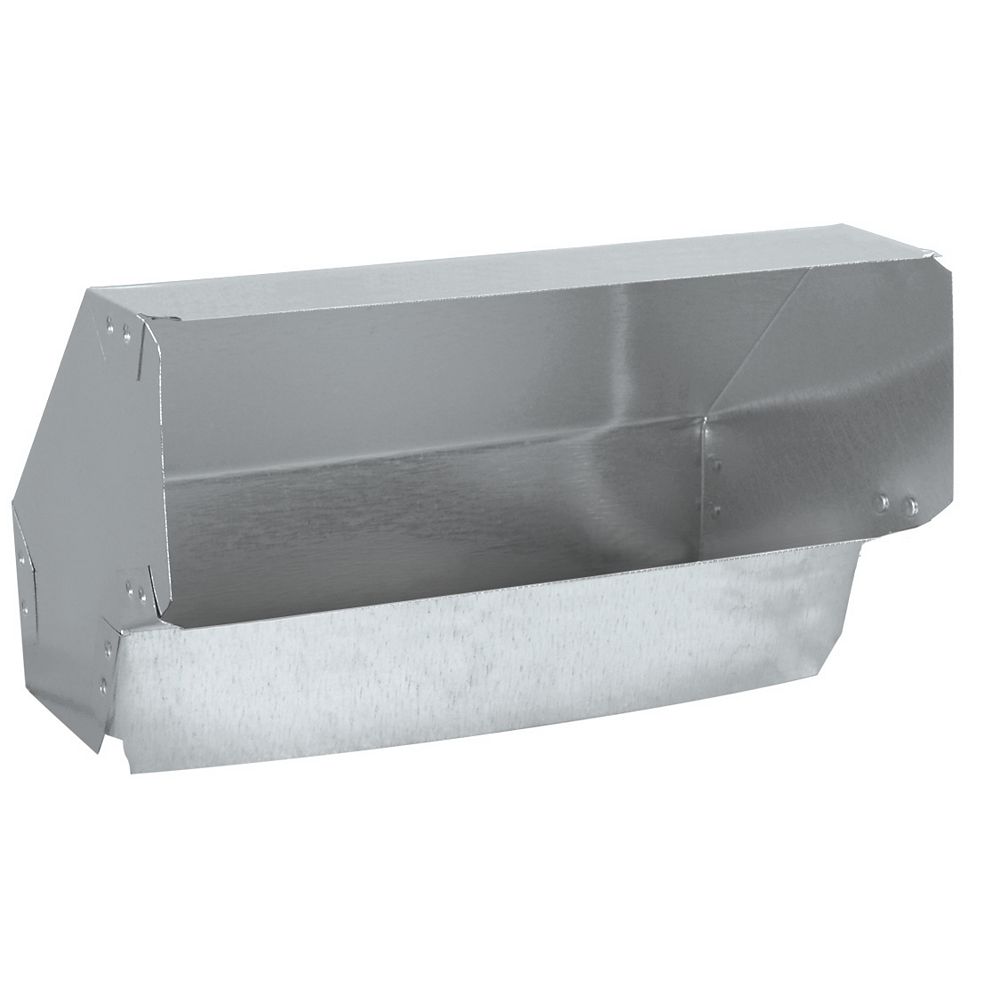 Imperial 3-1/4x10 Inch Flat Stack Elbow Shortway 90 Degree | The Home ...