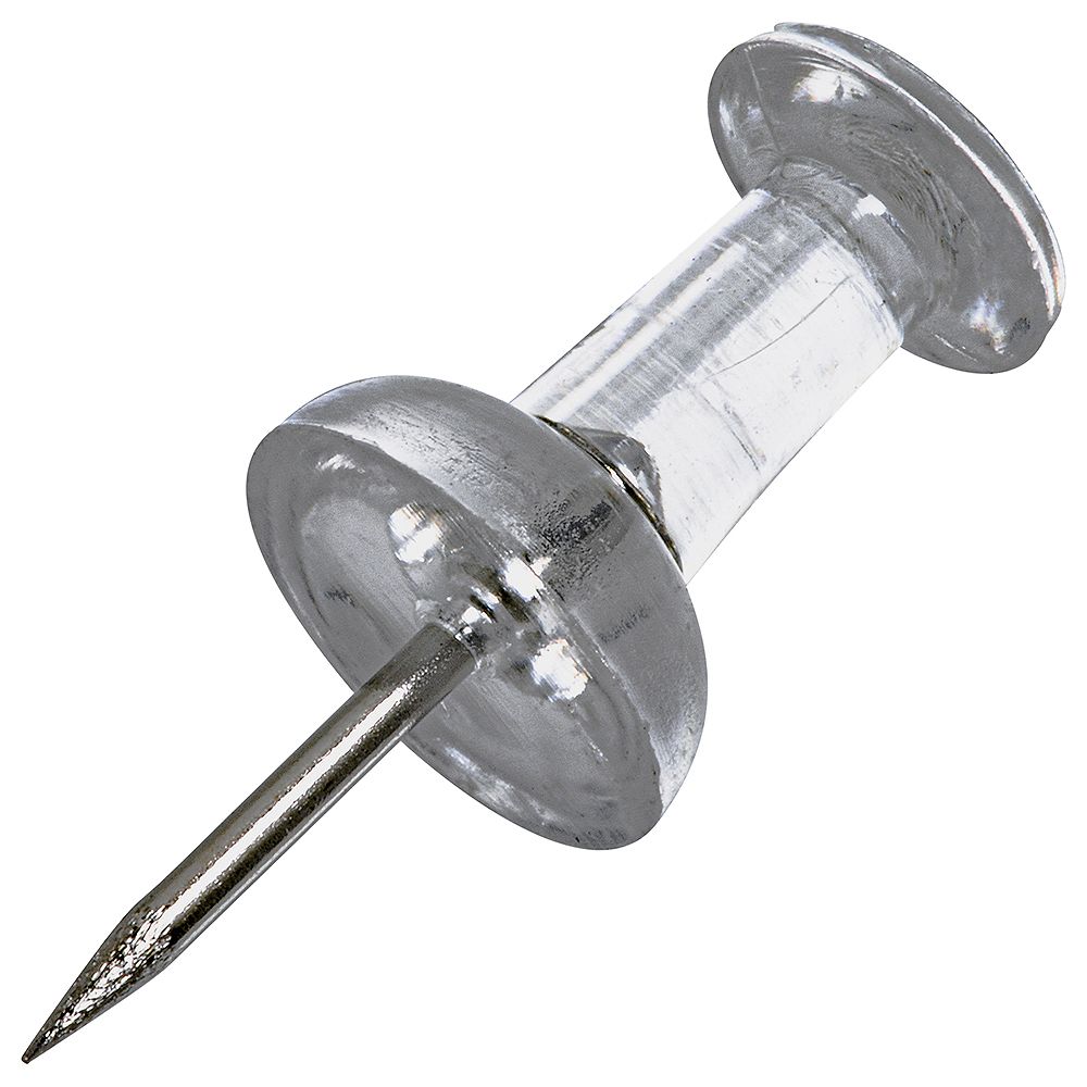 Paulin Clear Plastic Push Pins - 75pcs | The Home Depot Canada Paulin Clear Plastic Push Pins - 75pcs | The Home Depot Canada