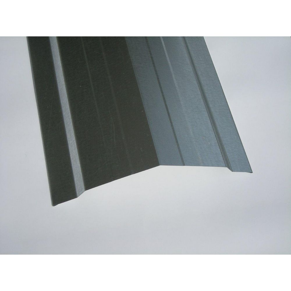 Westman Steel Ridge Roll Galvanized 10 ft6 inches | The Home Depot Canada