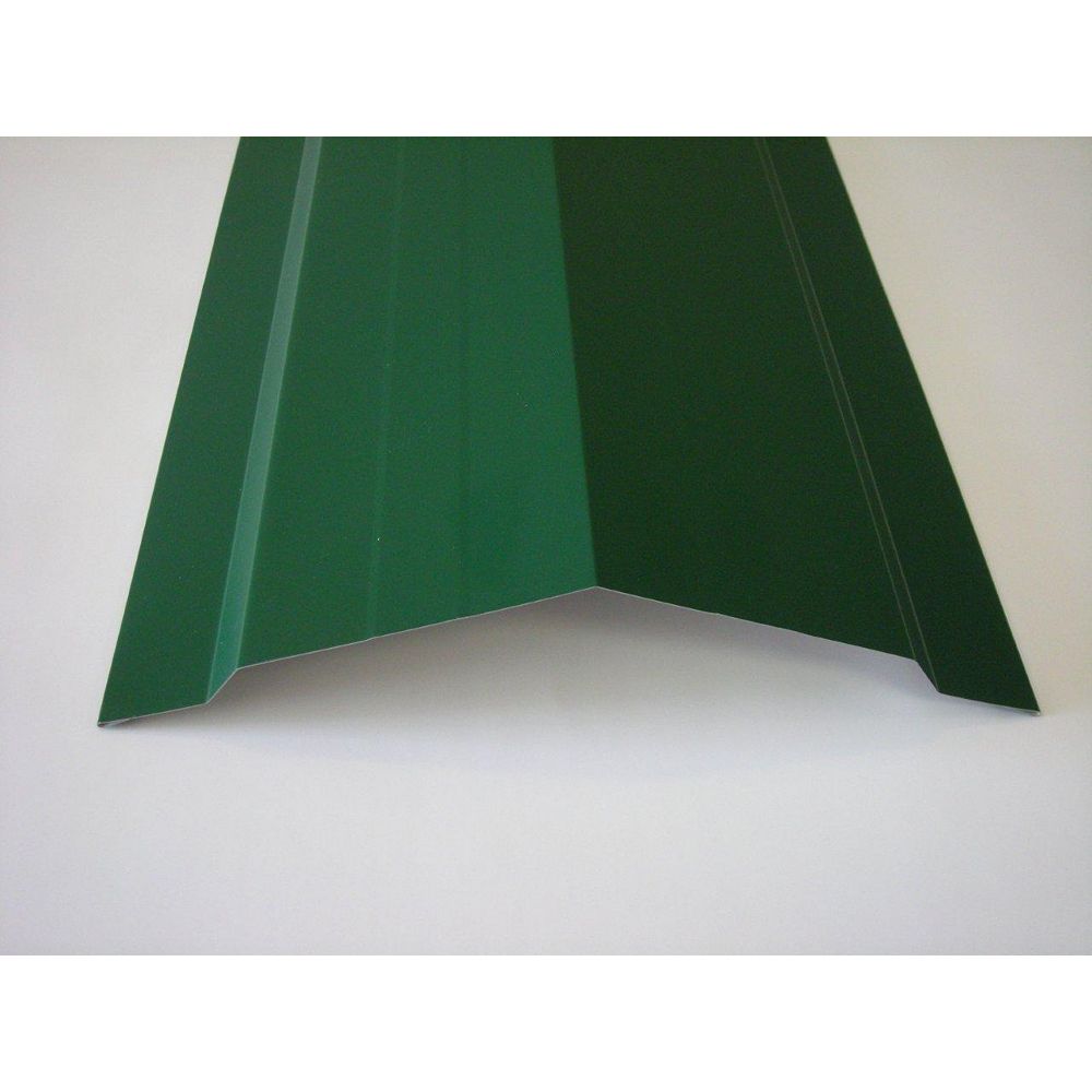 Westman Steel Ridge Roll Melchers Green 10 ft6 inches | The Home Depot ...