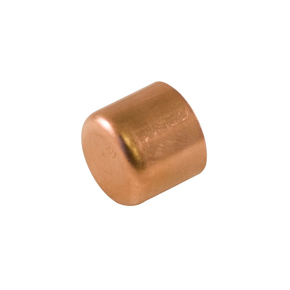 Aqua-Dynamic Fitting Copper Tube Cap 3/4 Inch | The Home Depot Canada
