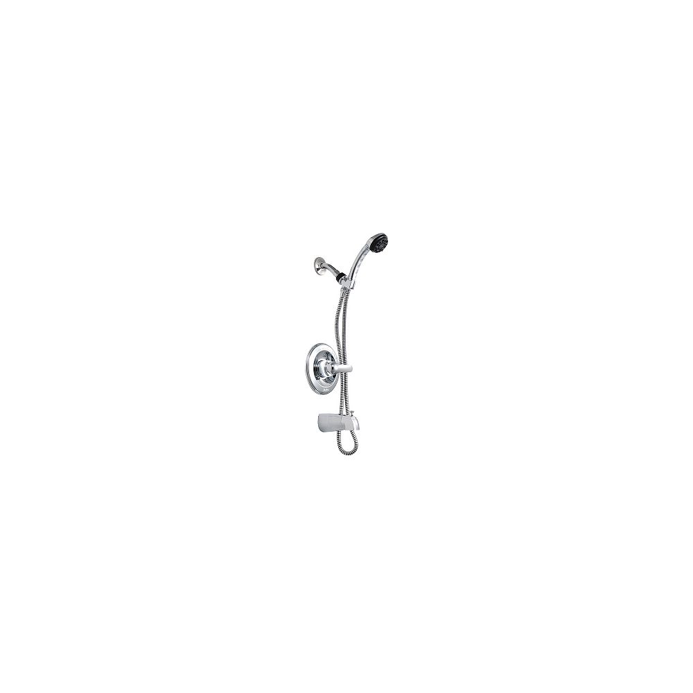Delta Single-Handle Tub Shower Faucet in Chrome (Valve Included) | The ...
