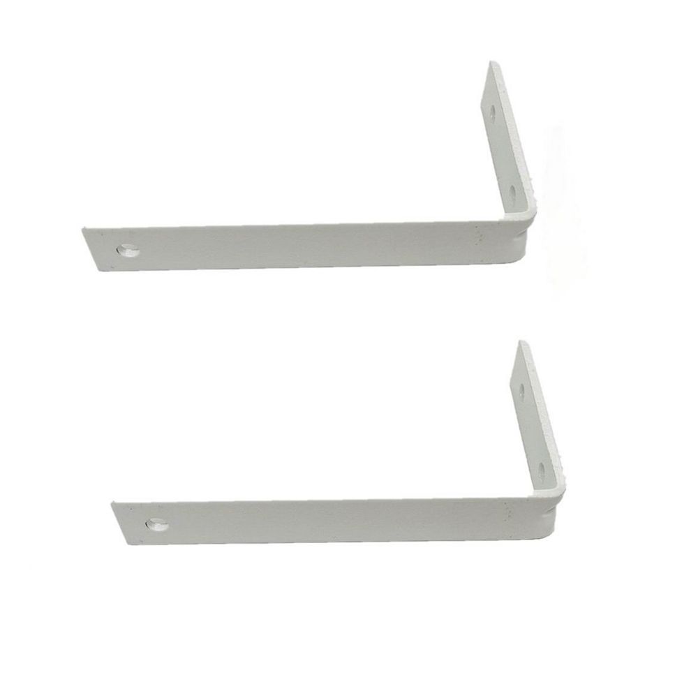 Home Decorators Collection 4-inch I-Beam Projection Brackets in White ...