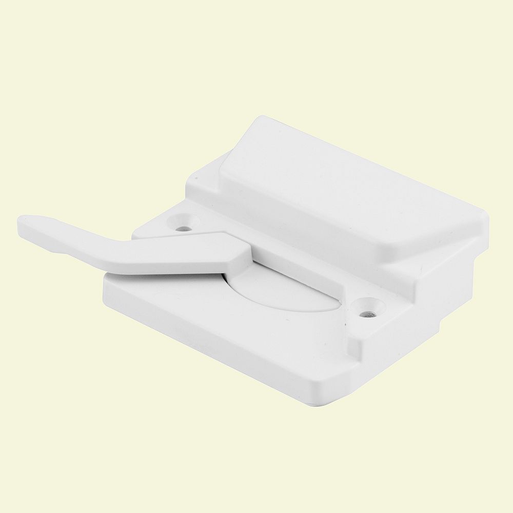 Truth Hardware Entrygard Sash Lock, Right Hand, White, Keeper and ...