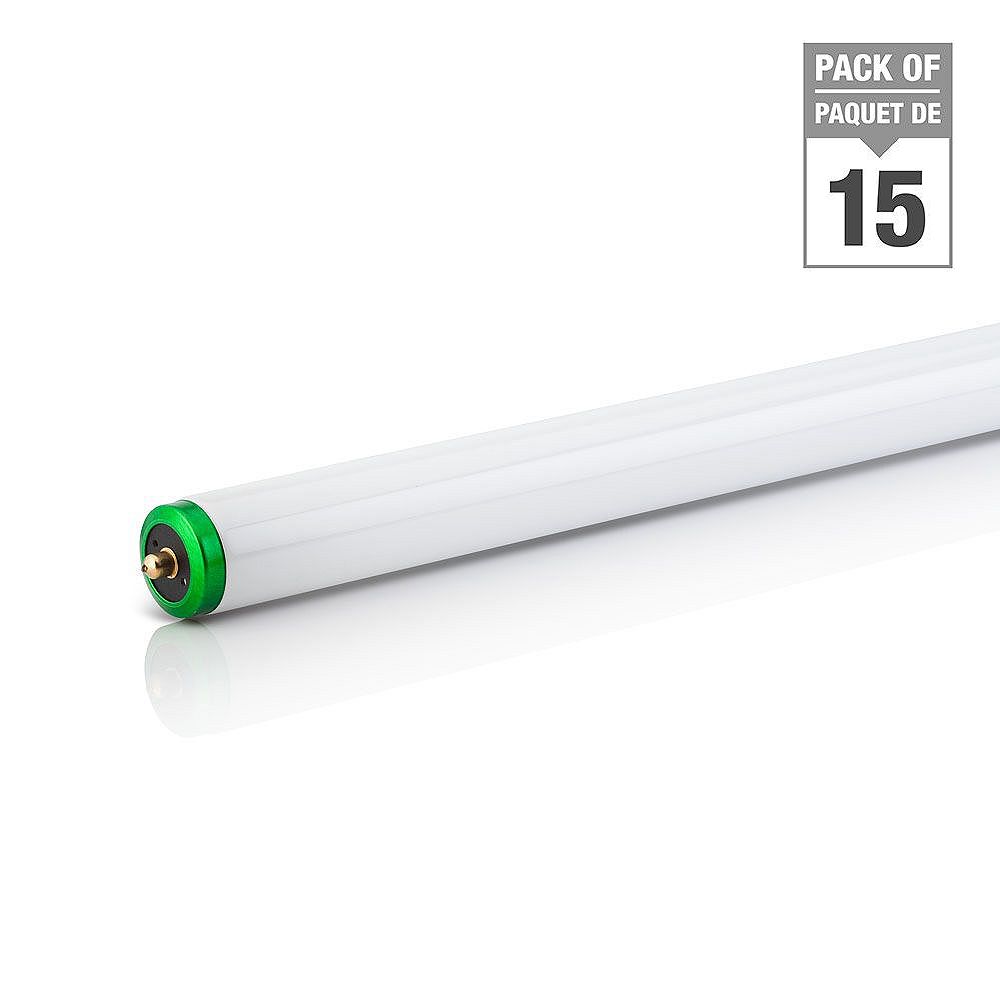 Philips 60W T12 96-inch Cool White (4100K)Fluorescent Light Bulb (15 ...