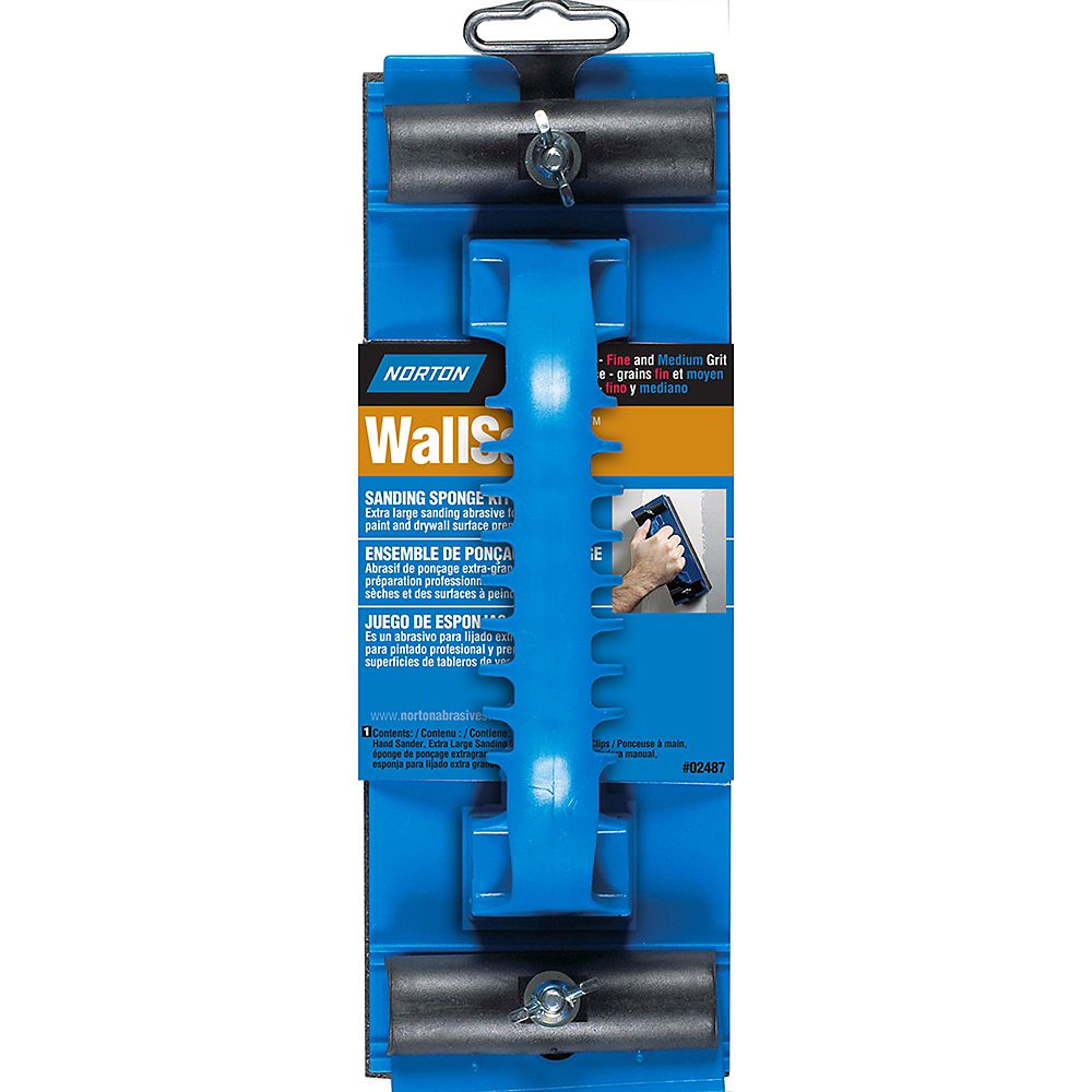 Norton WallSand Extra Large Hand Sander with Fine/Medium Sponge | The ...