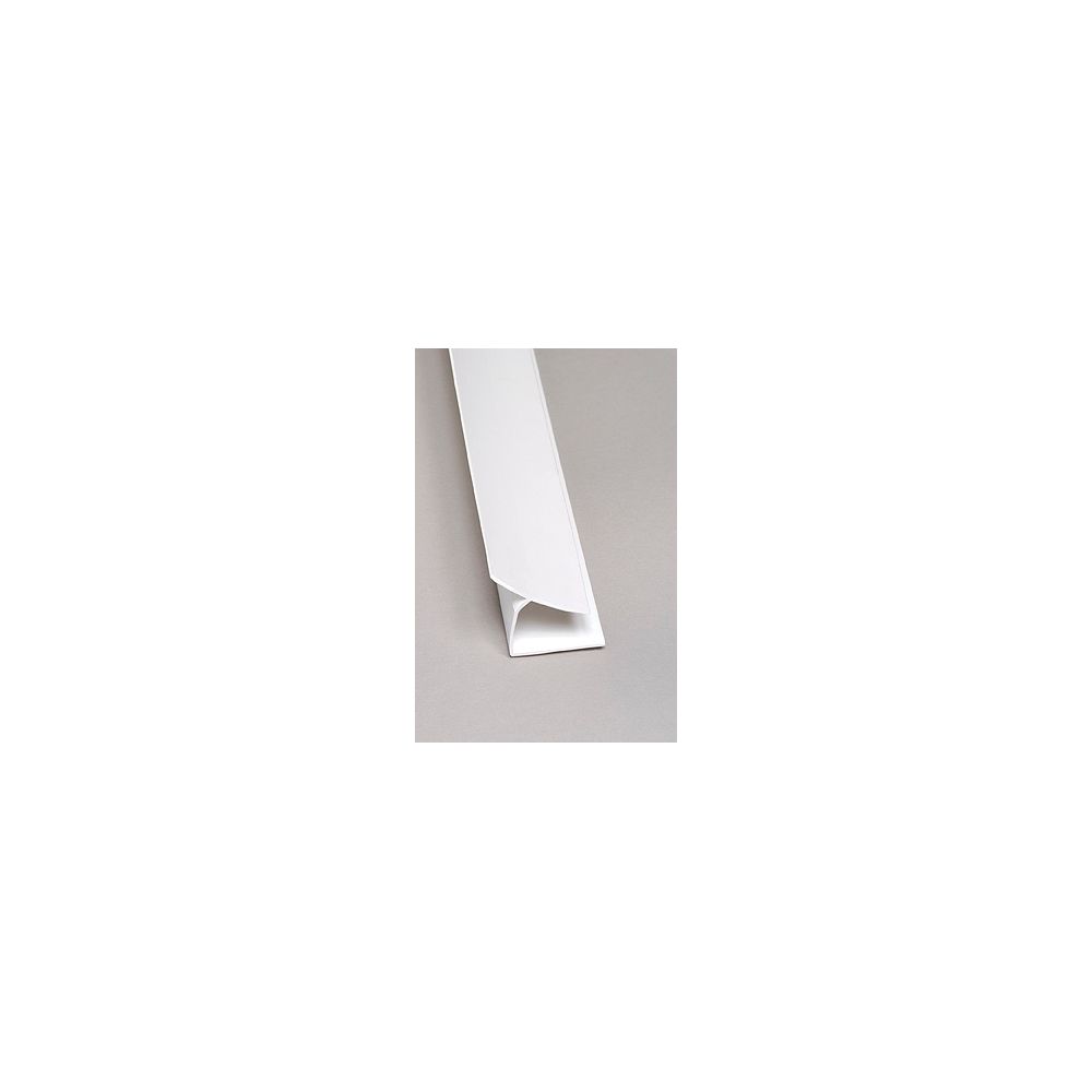 EXCELiner Inside Corner PVC White Moulding 8 Ft. | The Home Depot Canada