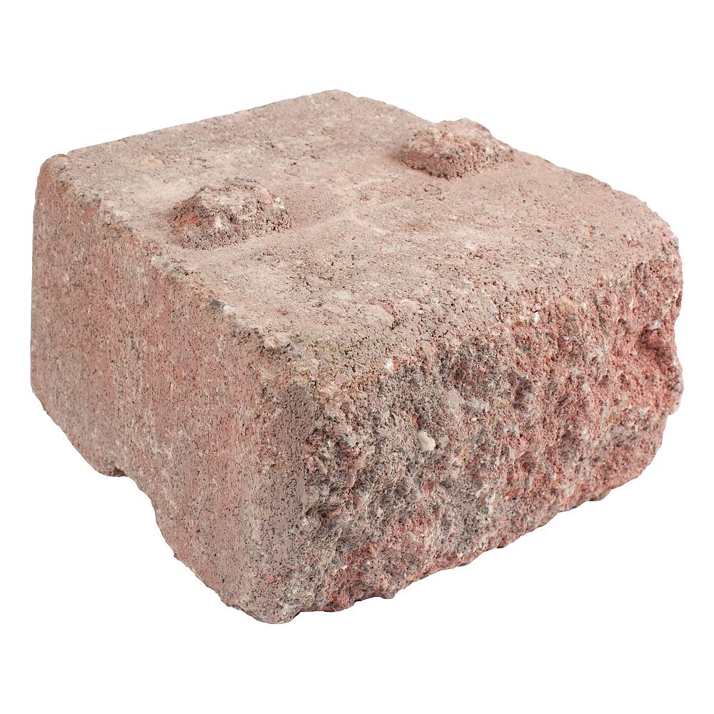 Shaw Brick Antique Wedgestone - Red/Charcoal | The Home Depot Canada