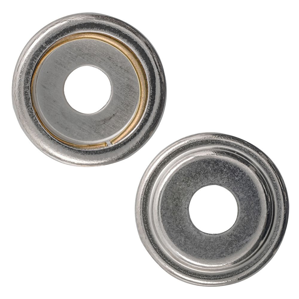 Paulin 3/8-inch Snap Socket Nickel Plated Brass | The Home Depot Canada