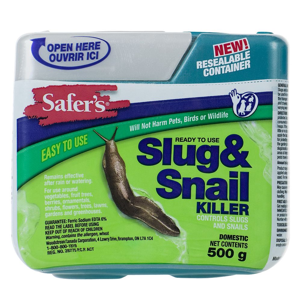 Safer'S 500g Slug & Snail Killer | The Home Depot Canada