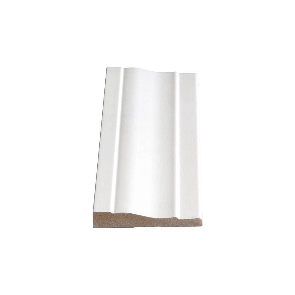 Alexandria Moulding 9/16-inch x 3 1/4-inch Colonial MDF Primed ...