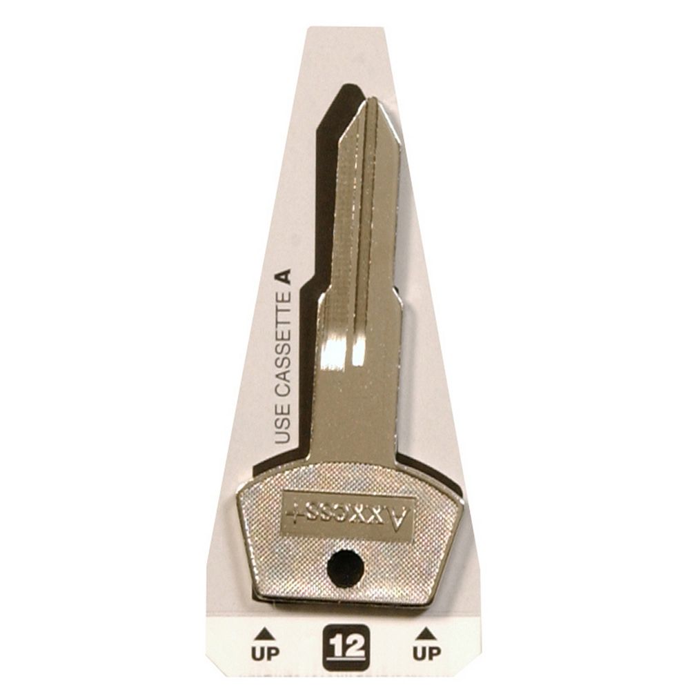 The Hillman Group #12 Axxess Key - General Motors Double Sided Key ...