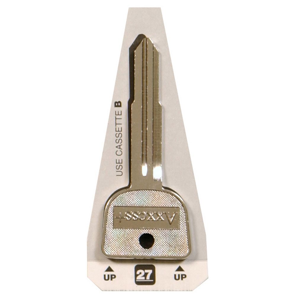 The Hillman Group #27 Axxess Key - Toyota Double Sided Key | The Home ...