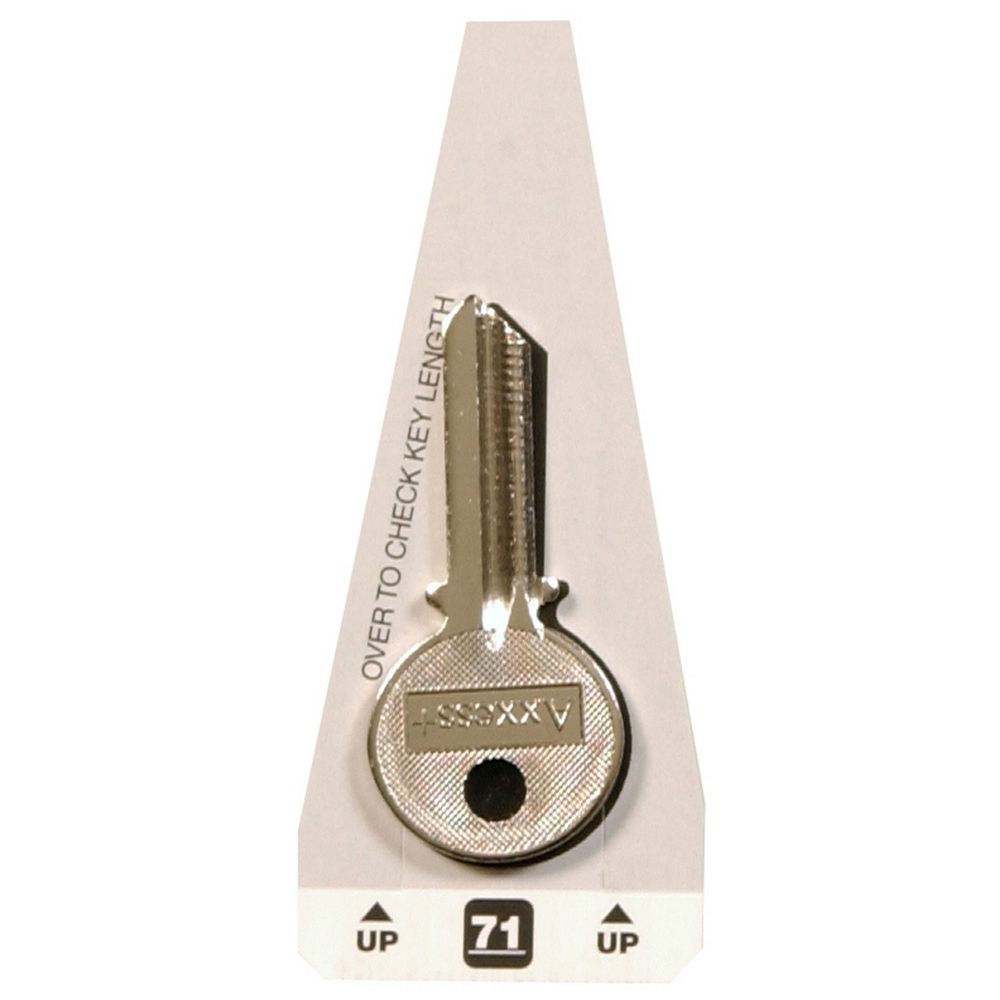 The Hillman Group #71 Axxess Key - Independent House Key | The Home ...