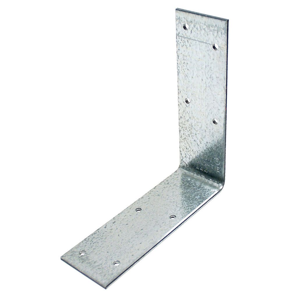 Simpson Strong-Tie 4-9/16 inch x 4-3/8 inch x 1-1/2 inch Galvanized ...