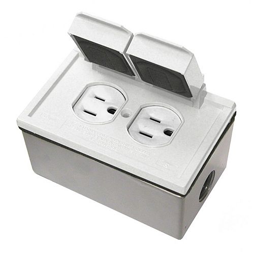 Leviton 2 Electrical Box Covers - Electrical Boxes, Conduit & Fittings ...