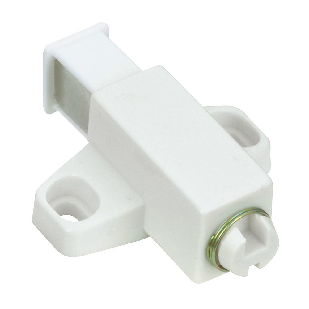 Richelieu 1 1/4 in (32 mm) Single Automatic Magnetic Catch, White | The ...