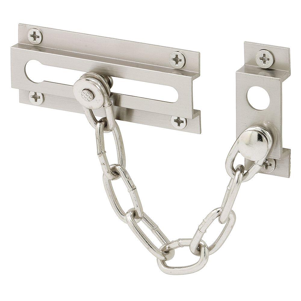 Prime-Line Satin Nickel, Chain Door Guard | The Home Depot Canada