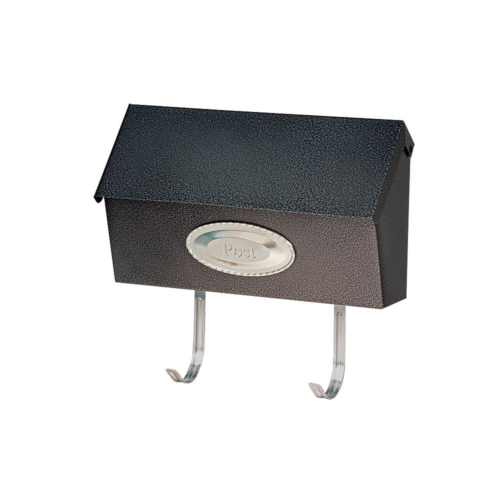DMP Swedish Mailbox Black Granit | The Home Depot Canada