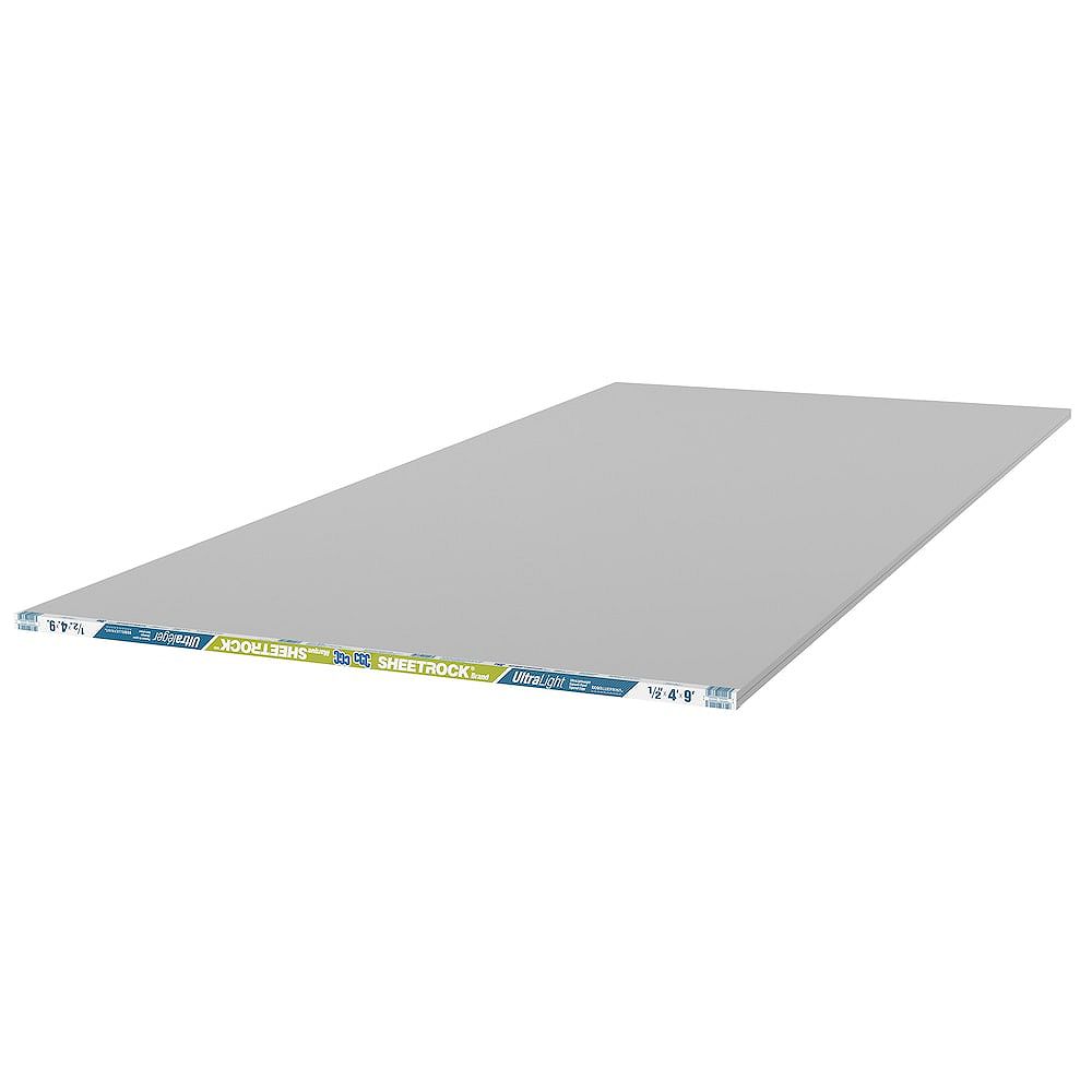 CGC Sheetrock 1 2 In X 4 Ft X 9 Ft UltraLight Drywall Panel The cgc-sheetrock-1-2-in-x-4-ft-x-9-ft-ultralight-drywall-panel-the