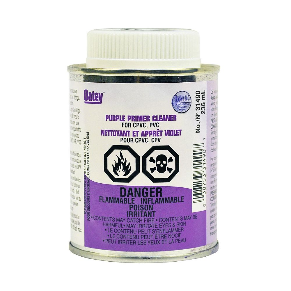 Oatey 236Ml Purple Primer/Cleaner | The Home Depot Canada