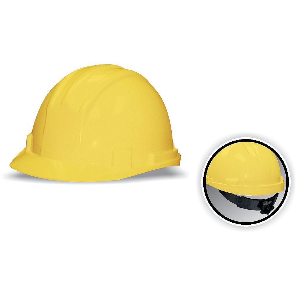 Workhorse CASQUE DE SÉCURITE JAUNE APPROUVÉ CSA | Home Depot Canada