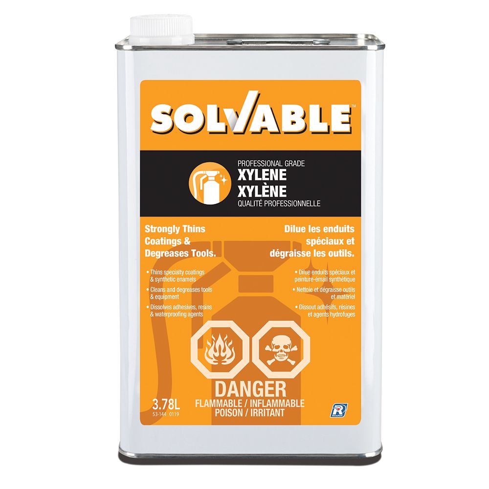 SOLVABLE Professional Grade Xylene 3.78 L | The Home Depot Canada