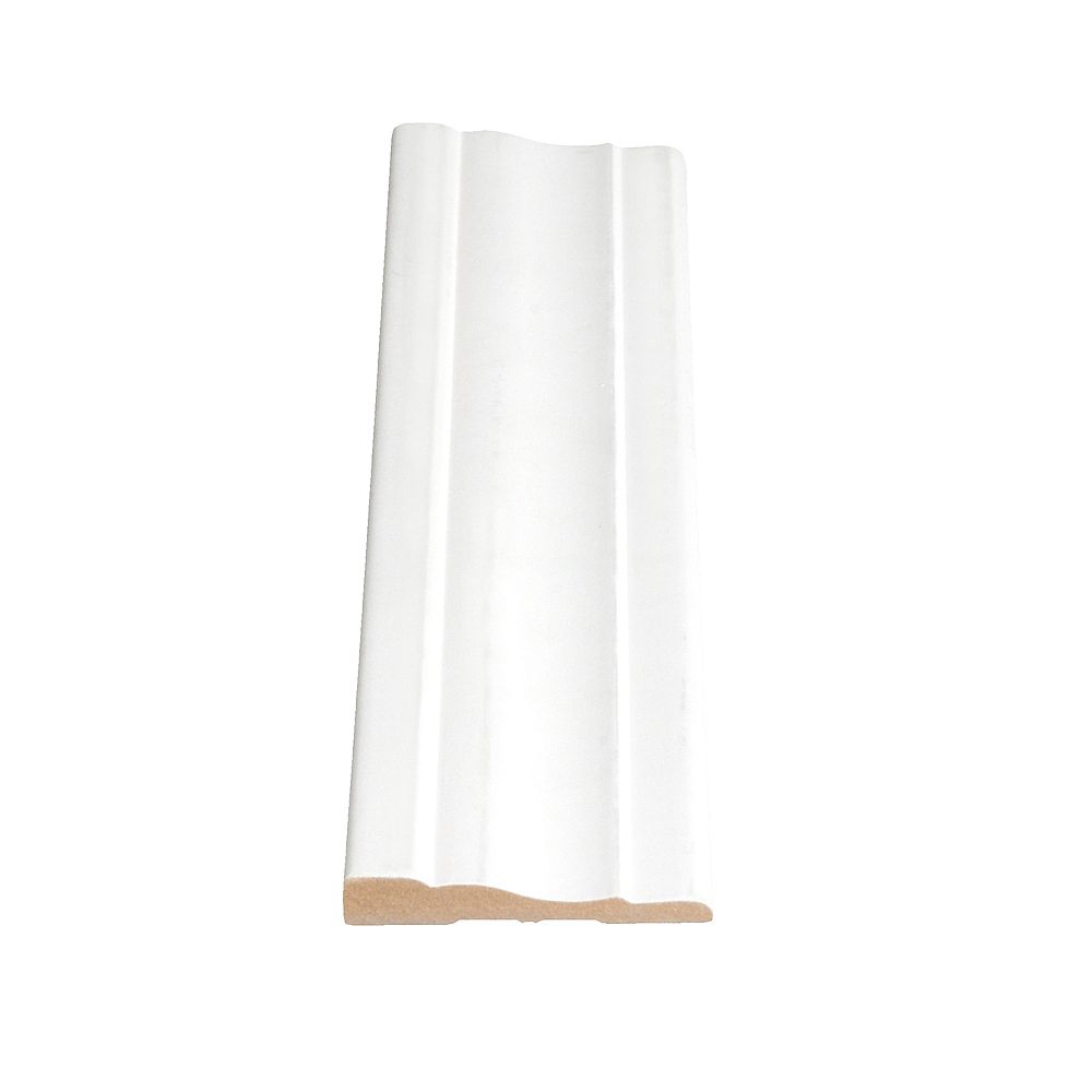 Alexandria Moulding 3/8-inch x 2 1/4-inch Colonial MDF Primed ...