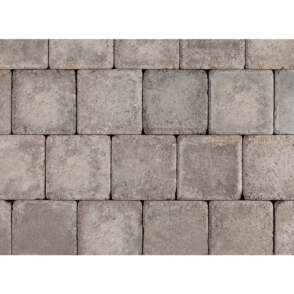 Shaw Brick Pavé Antique TerraStone Étain et Charbon | Home Depot Canada