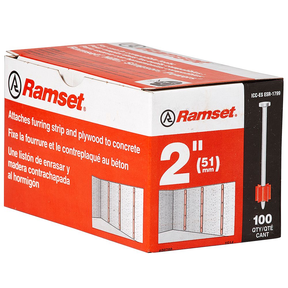 Ramset 2" Drive Pin (100-Pack) | The Home Depot Canada