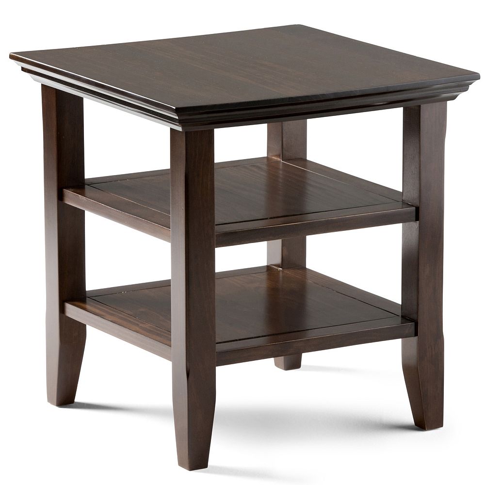 Simpli Home Acadian 19-inch x 19-inch End Table | The Home Depot Canada