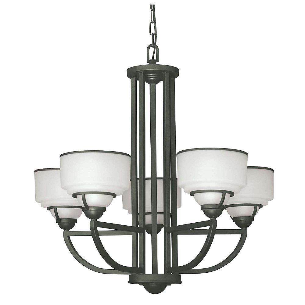 Hampton Bay Levanto 5Light Chandelier | The Home Depot Canada