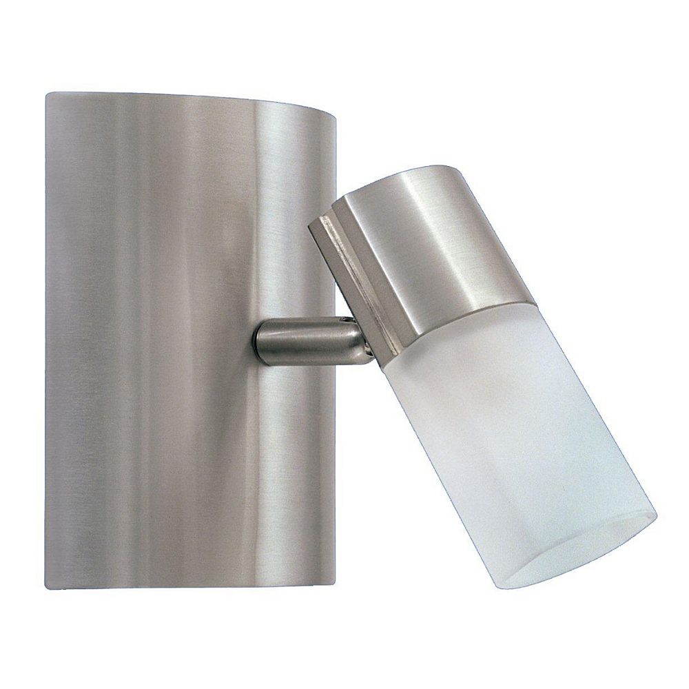 Eglo ALTO Wall Light 1L, Matte Nickel Finish, Satin Glass | The Home ...