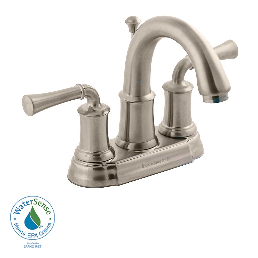 American Standard Portsmouth 4-inch 2-Handle High-Arc Bathroom Faucet ...