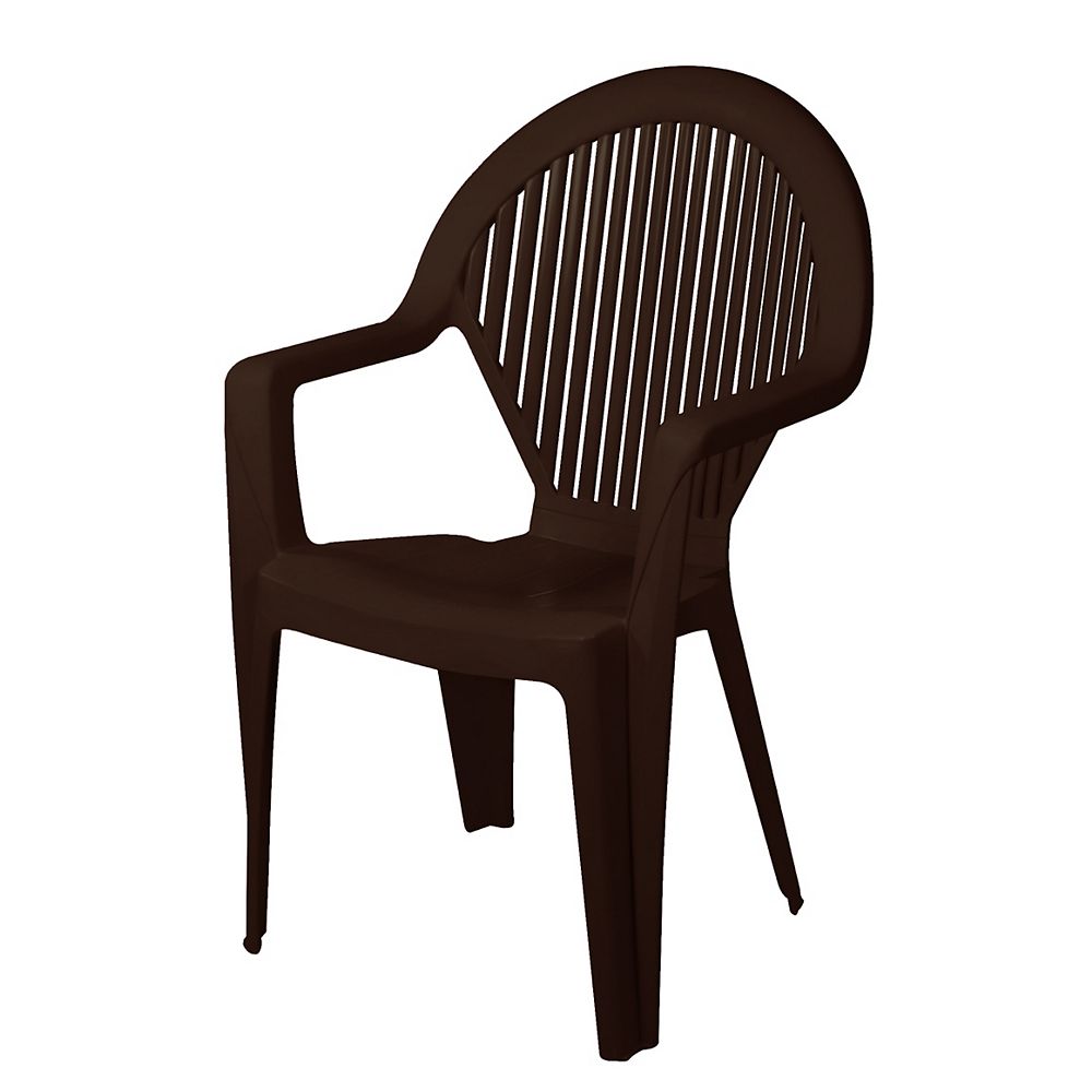 Gracious Living Pinehurst Outdoor Chair in Earth | The Home Depot Canada