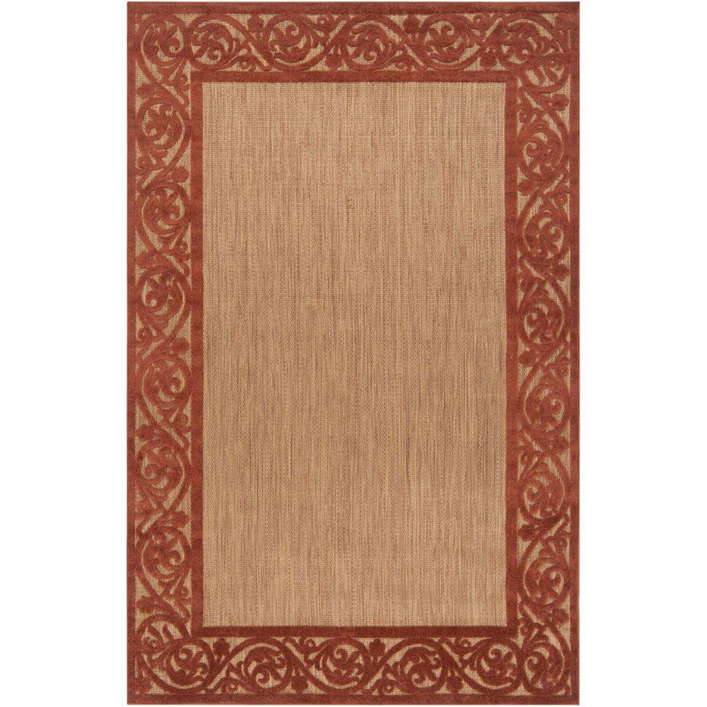 Artistic Weavers Garden View Beige Tan 3 ft. 9-inch x 5 ft. 8-inch ...