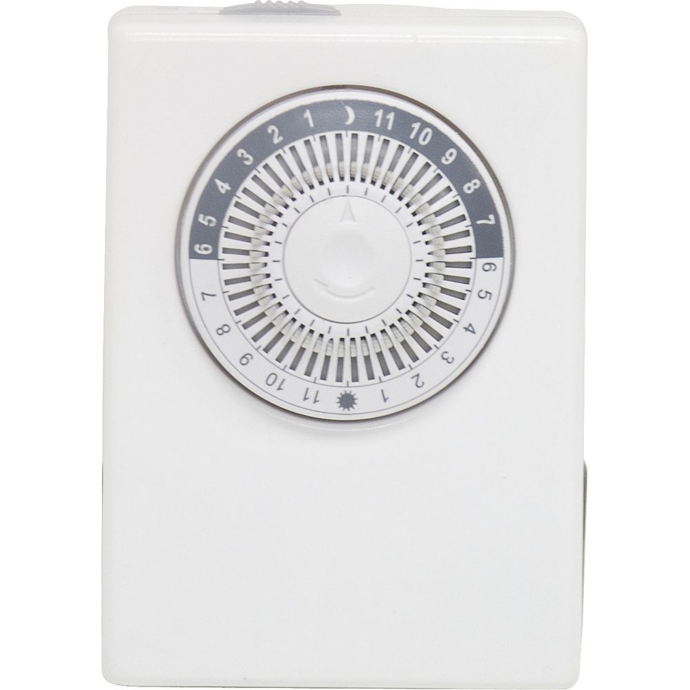 Defiant Plug-In 24 Hour Mechanical Timer | The Home Depot Canada Defiant Plug-In 24 Hour Mechanical Timer | The Home Depot Canada