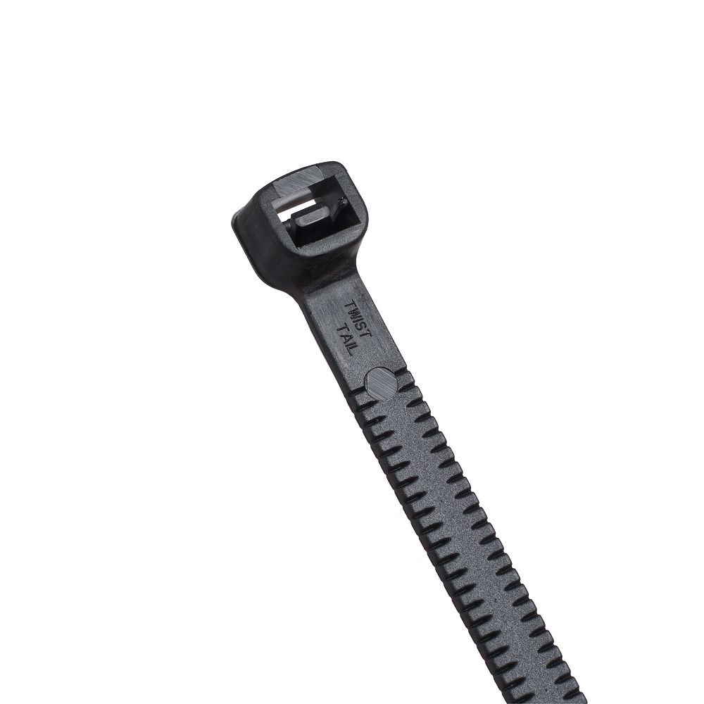 Thomas & Betts UV Black Twist Tail Cable ties 11 Inches (Bag of 50 ... Thomas & Betts UV Black Twist Tail Cable ties 11 Inches (Bag of 50 ...