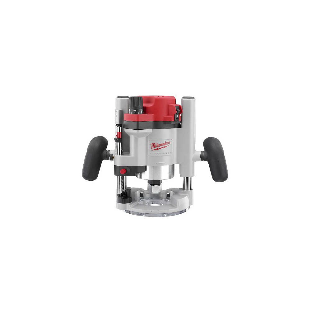 Milwaukee Tool 1 3/4 Max HP Multi-Base Plunge Router Kit | The Home ...