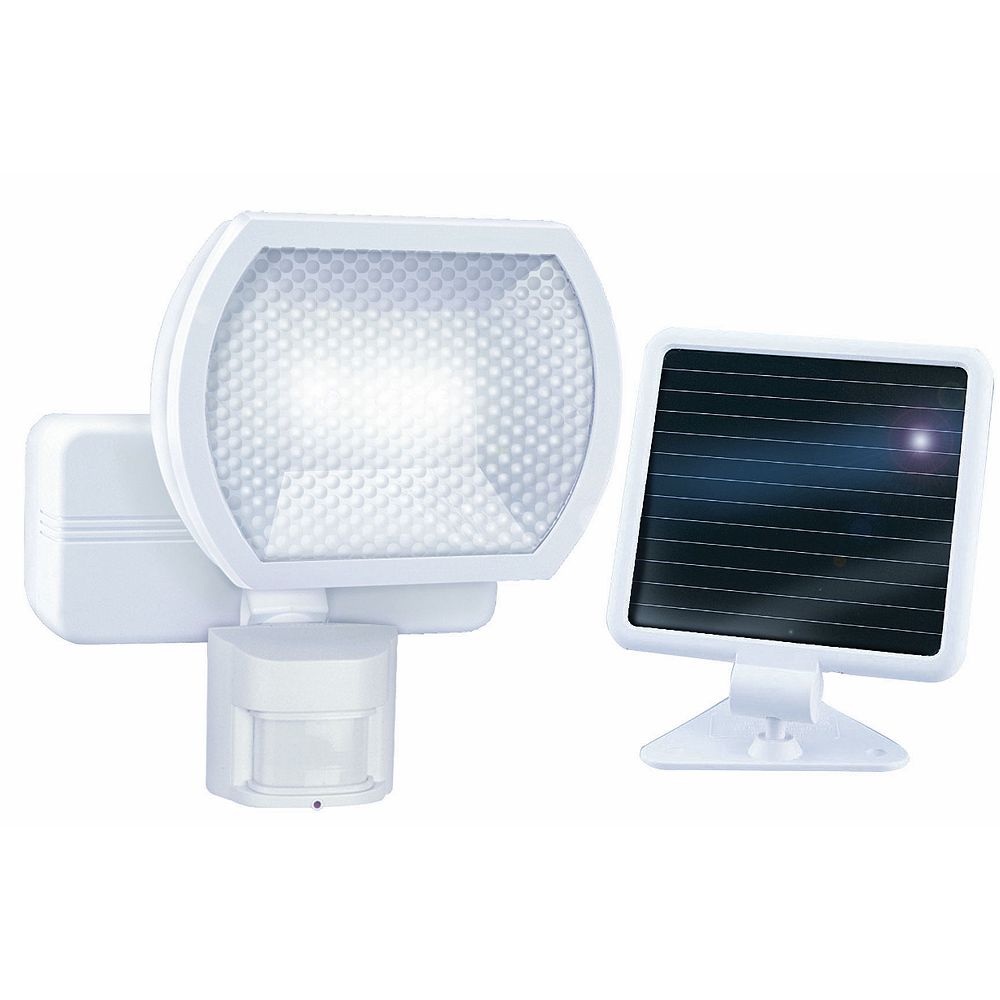 Heath Zenith 180 Degree Motion Activated Solar LED Security Light | The ...