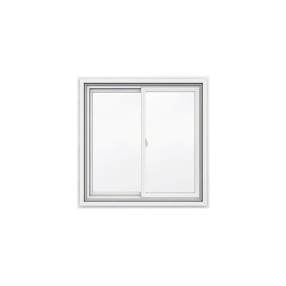 JELD-WEN Windows & Doors 42-inch x 42-inch 5000 Series Vinyl Double ...