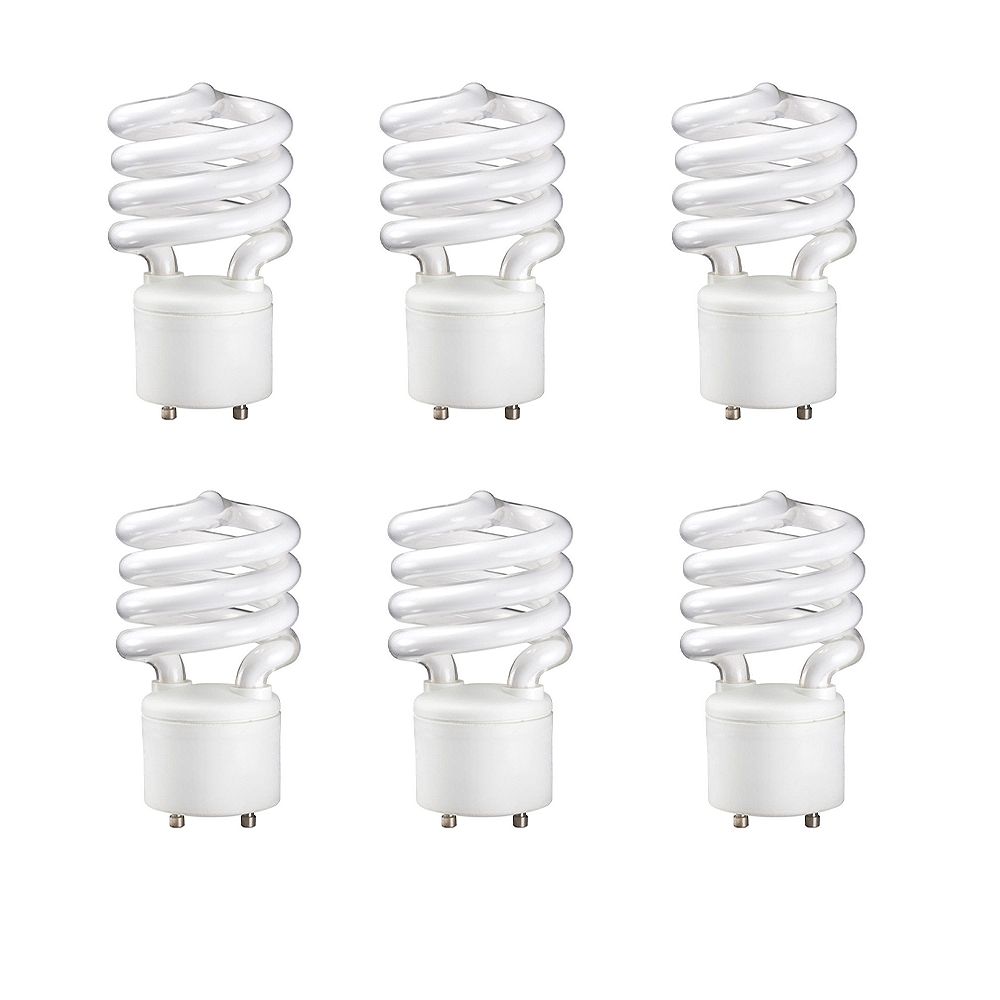 Philips 23W=100W Soft White GU24 Mini Twister Compact Fluorescent Light ...