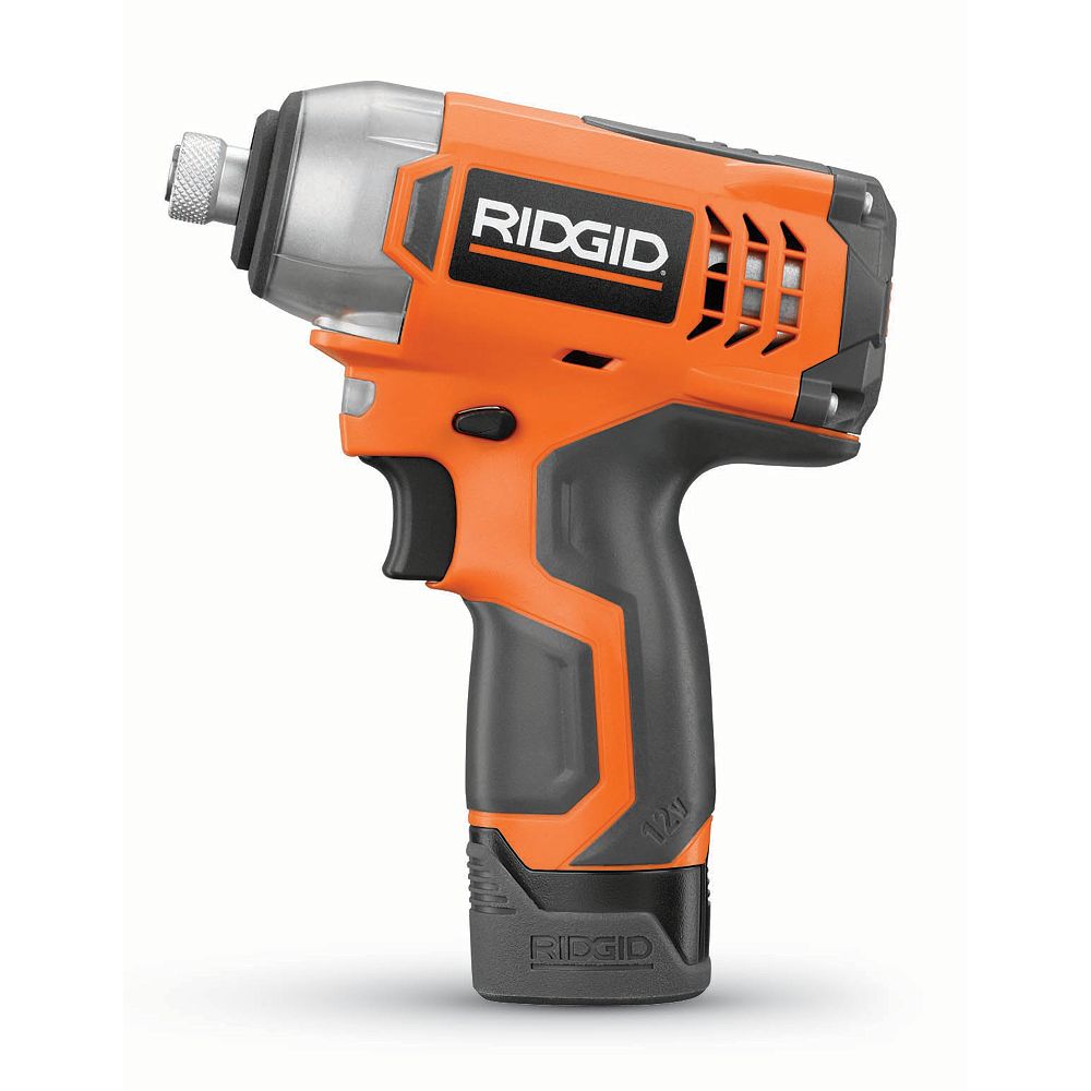 RIDGID 12V Lithium-Ion Cordless Impact Driver (Tool-Only) | The Home ...