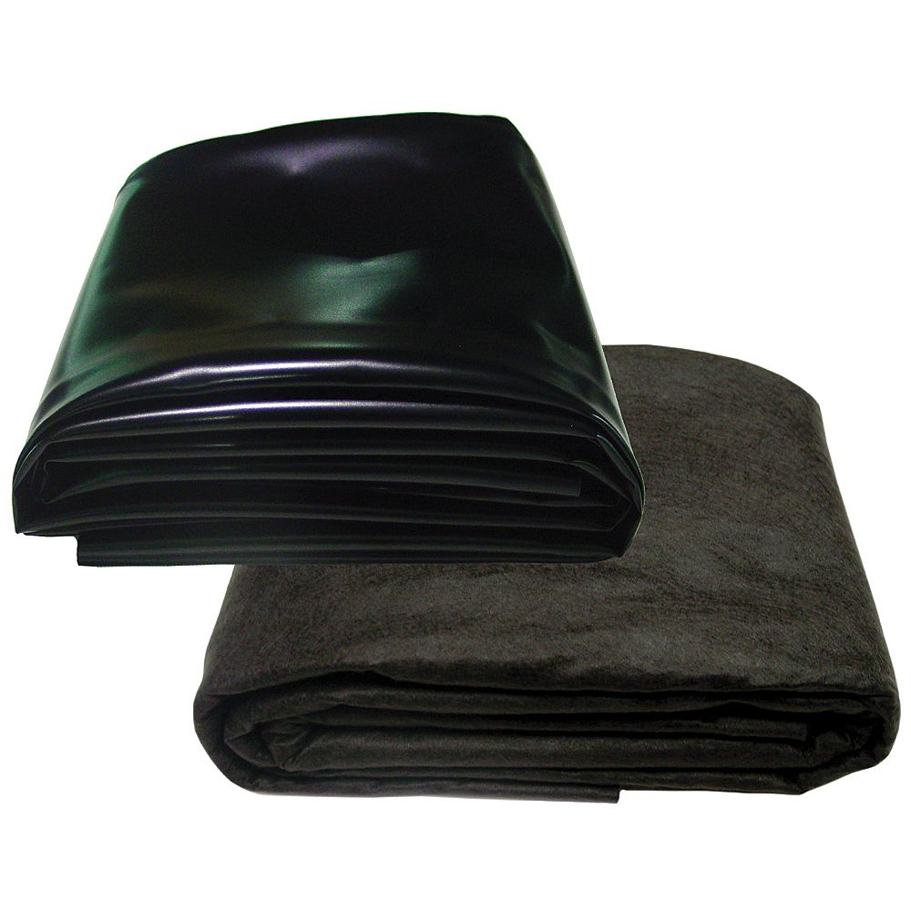 Pond Building Series Toile de bassin 1ÈRE QUALITÉ- PVC - 2,4 x 3,6 m ...