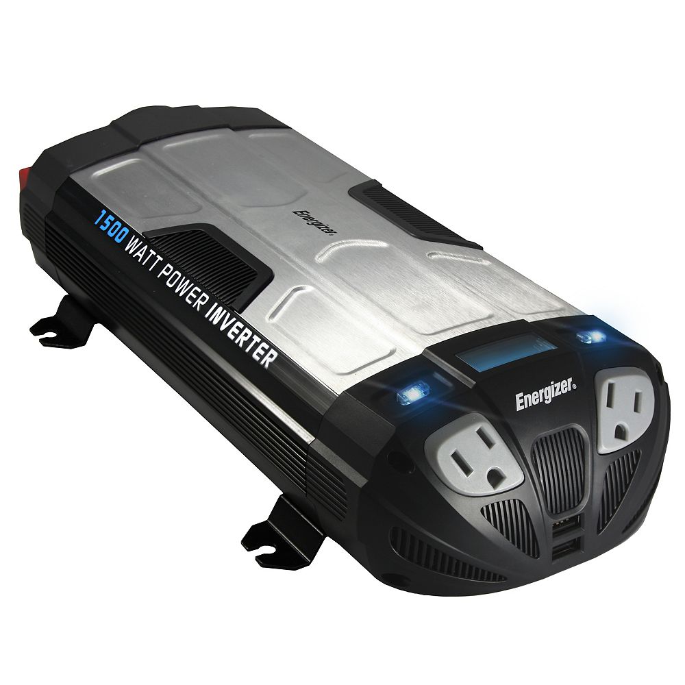 Energizer 12V 1500 Watt Power Inverter | The Home Depot Canada