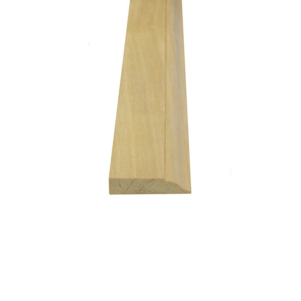 Alexandria Moulding 5/16 In. x 1-1/4 In. Solid Poplar Colonial Door ...
