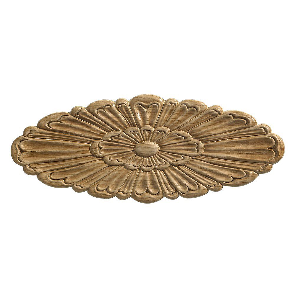 Ornamental Mouldings Large Rosette, Oak | The Home Depot Canada