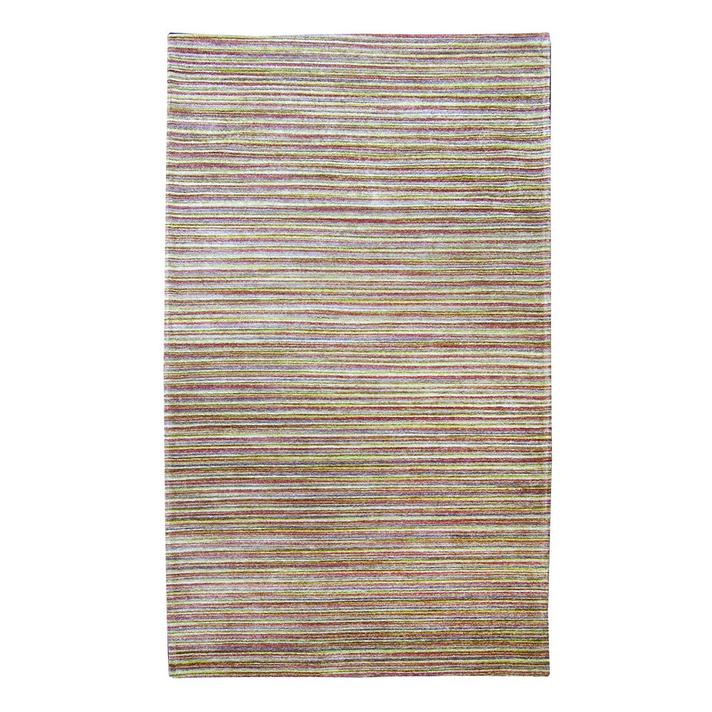Lanart Rug Fiesta Beige Tan 5 ft. x 8 ft. Indoor Contemporary ...