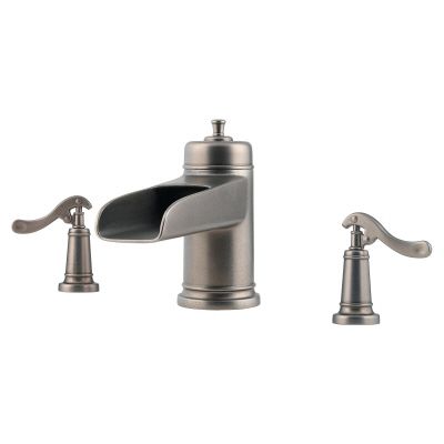 Pfister Ashfield Large Spout Roman Bath Faucet in Rustic Pewter | The ...